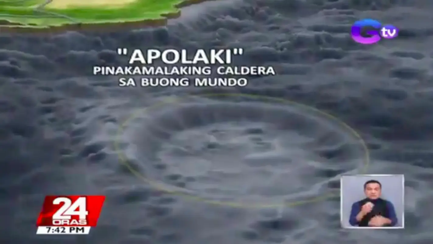 La caldera más grande del entorno: Apolaki | ORI ALNITAK